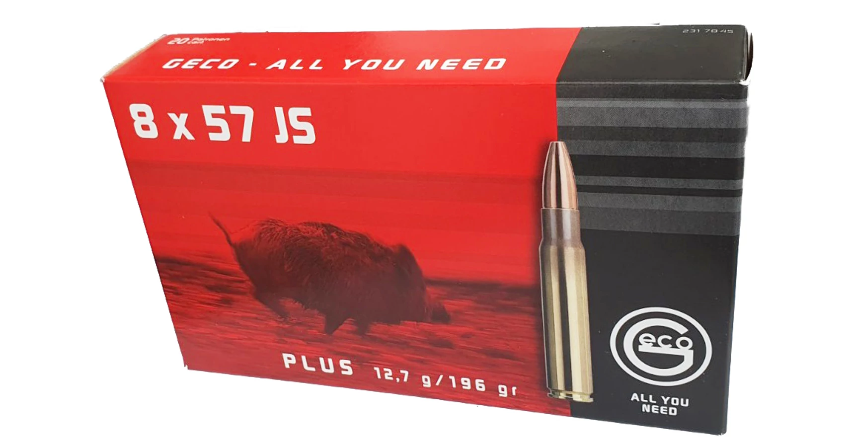 GECO 8x57JS, 12,0g, Plus lőszer, 2317845 | Fegyver Zóna ...