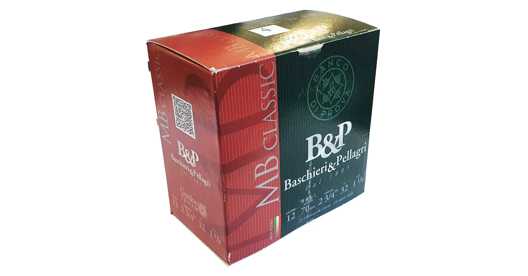 Baschieri & Pellagri 12/70 MB Classic 32g, 3,10 mm sörétes lőszer ...