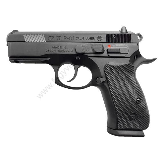 CZ 75 P-01 Steel Black, 9mm Luger pisztoly | Fegyver Zóna ...